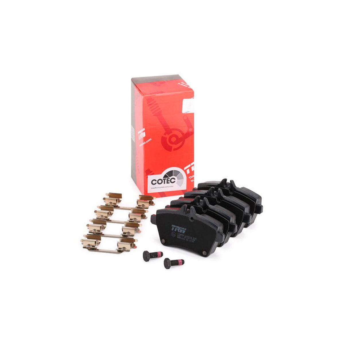 Brake Pad Set - Front Axle - TRW A1694200320 | CruiseSpares