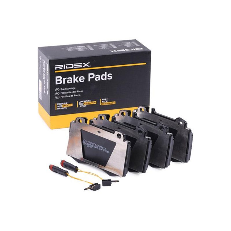 Brake Pad Set With Sensor - Front Axle - RIDEX A1634201020 | CruiseSpares