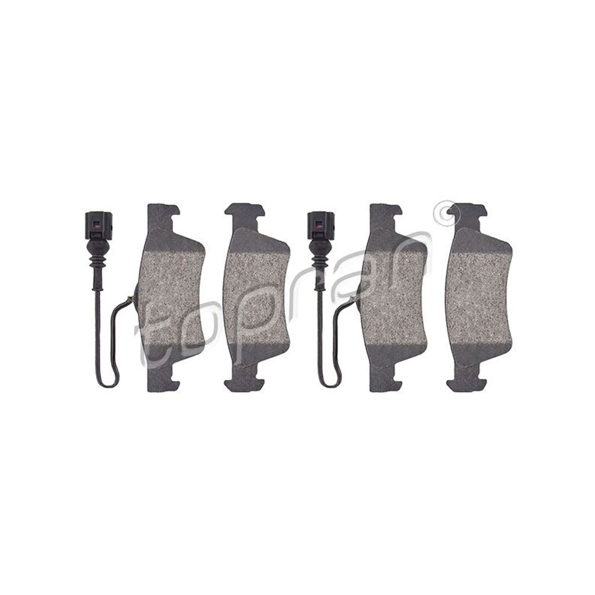 Brake Pad Set - Rear Axle - TOPRAN 7L6698451 | CruiseSpares